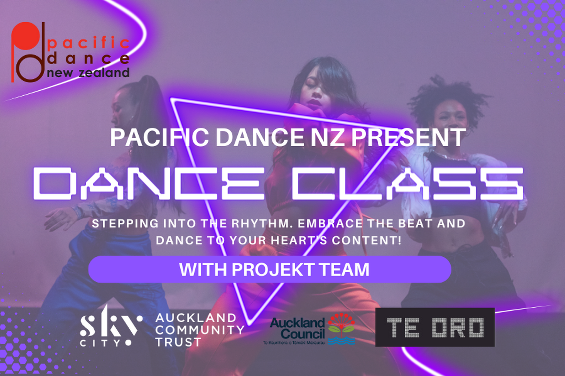 Pacific Dance Holiday Programme - PROJEKT TEAM | Te Oro